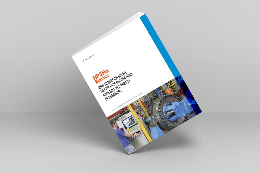 NPSHa Basics - ebook | Pumps & Systems